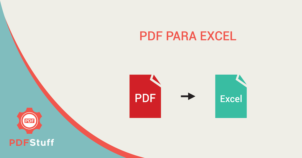 Converter PDF em Excel - PDF para Excel - Transformar PDF em Excel